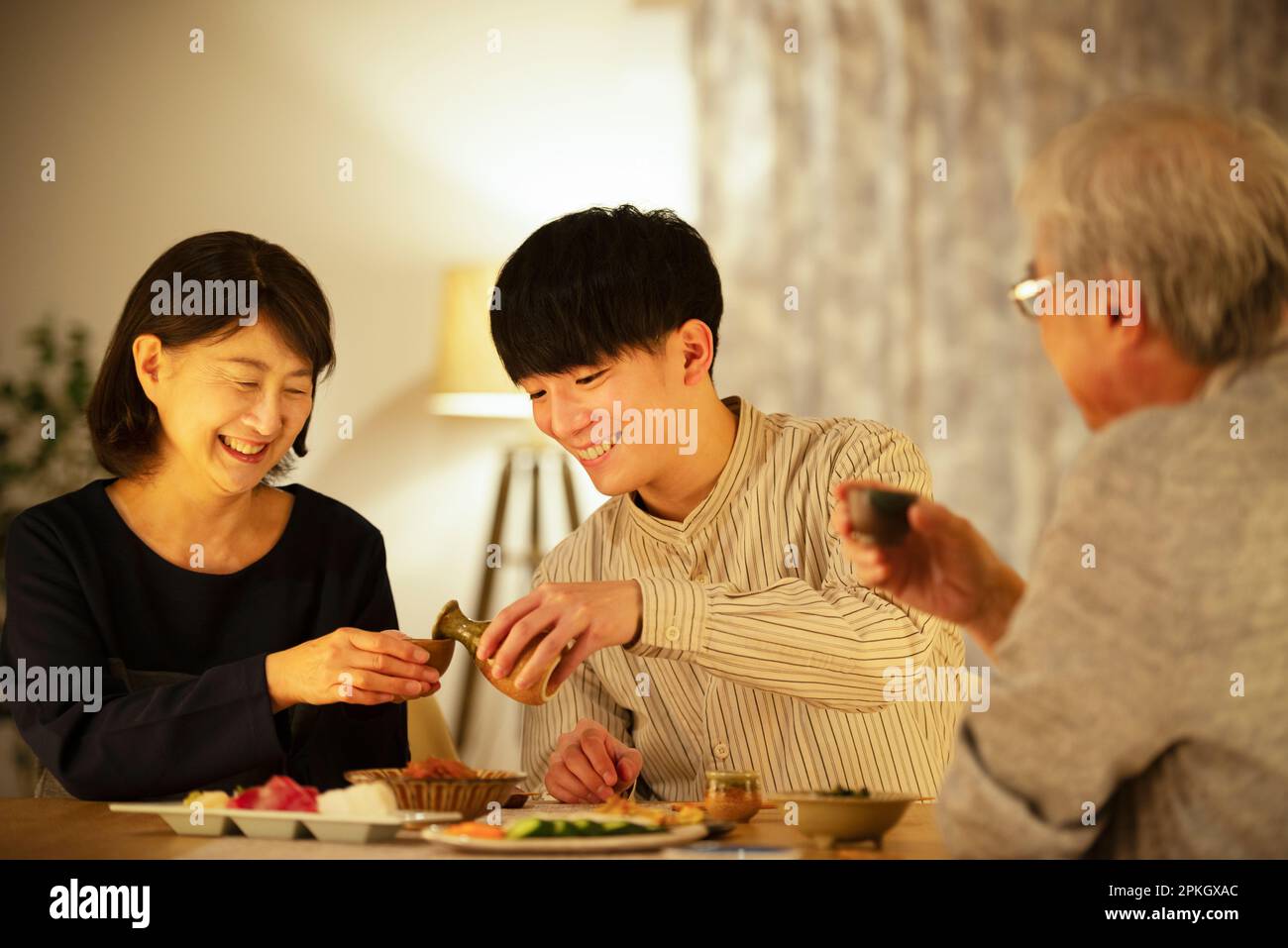 Child parent drinking alcohol hi-res stock photography and images - Alamy