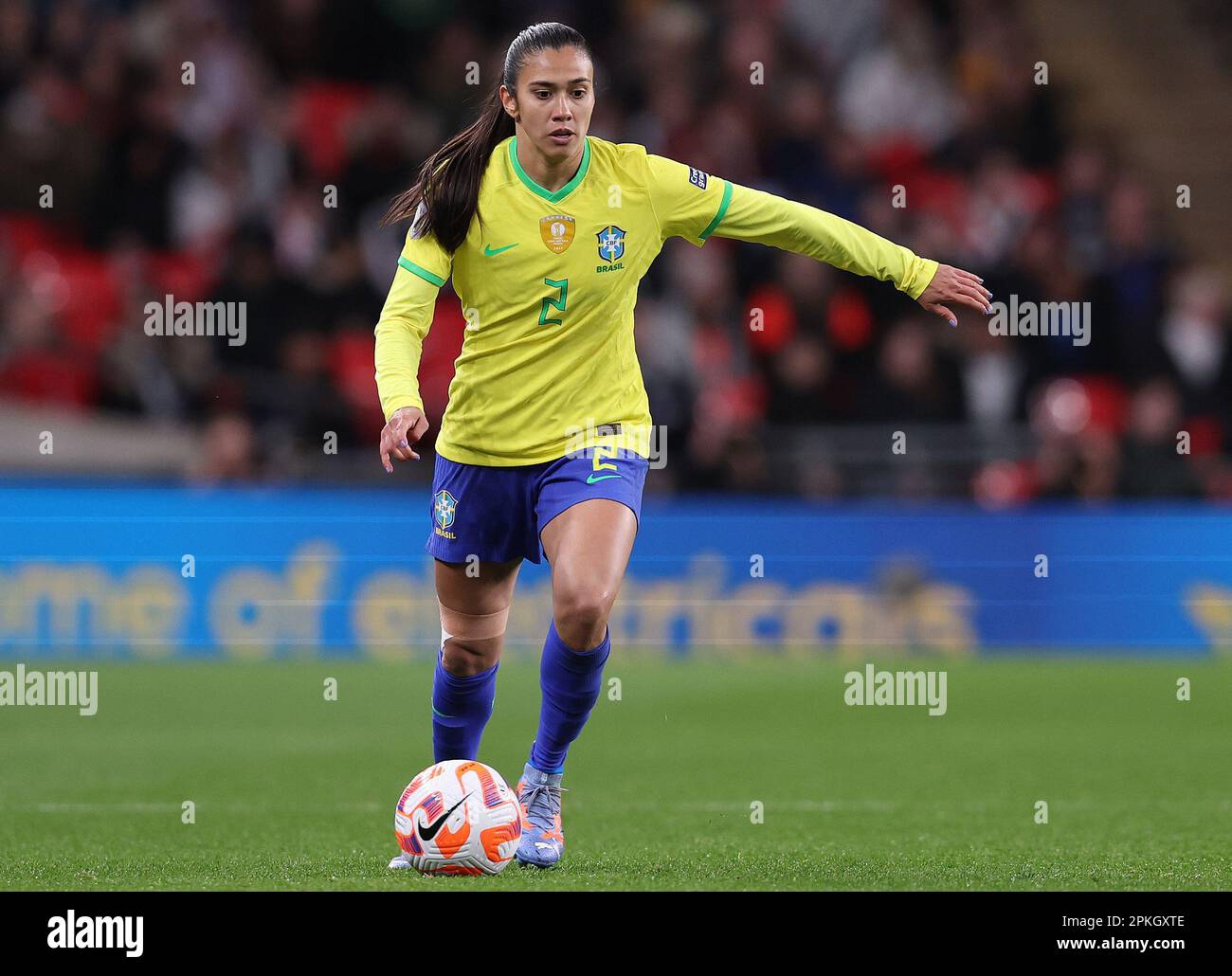 London, England, 6th April 2023. Antonia of Brazil during the Women's ...