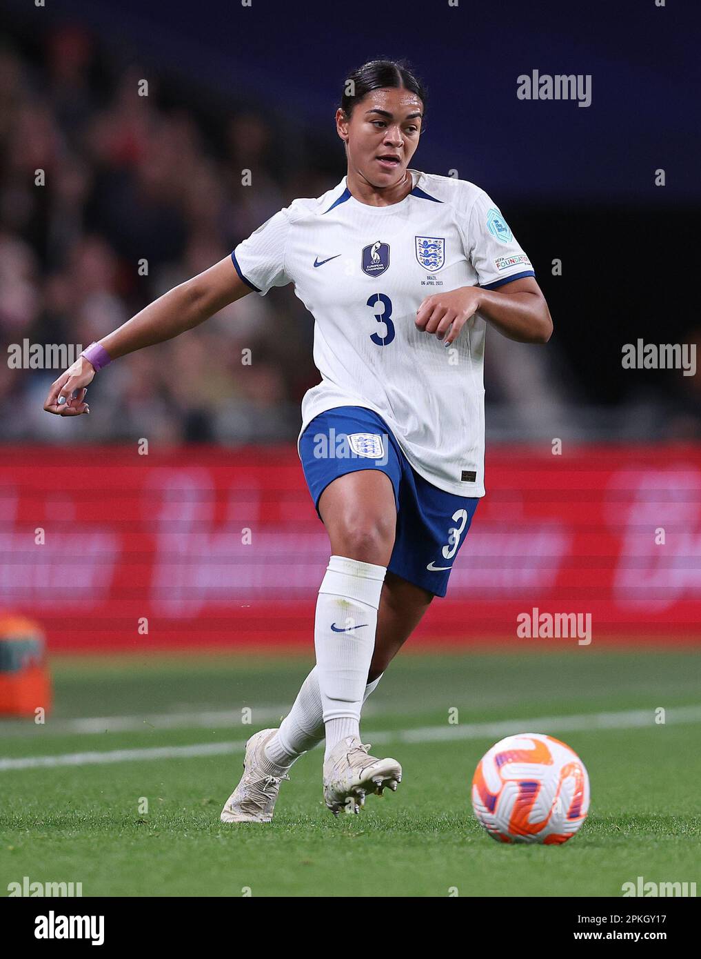 London, England, 6th April 2023. Jessica Carter of England during the ...