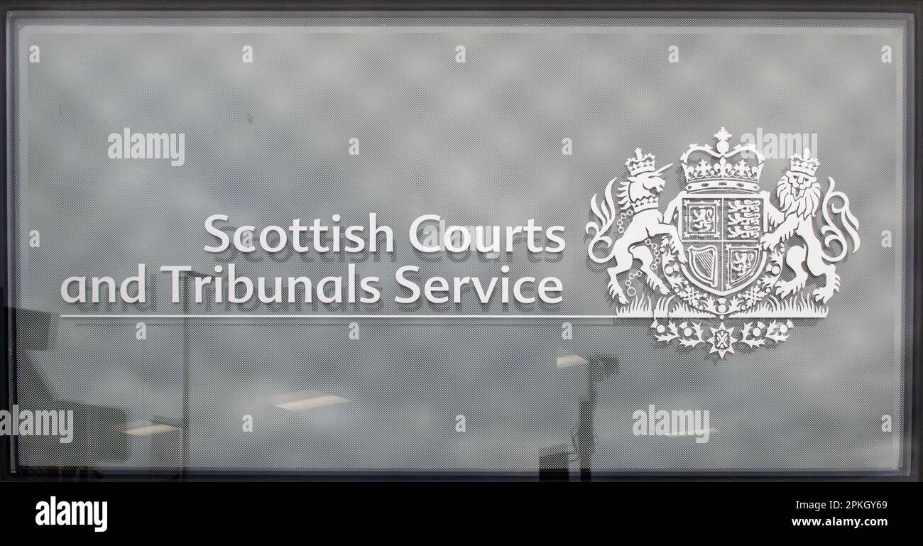 Scottish courts and tribunals service hi-res stock photography and ...