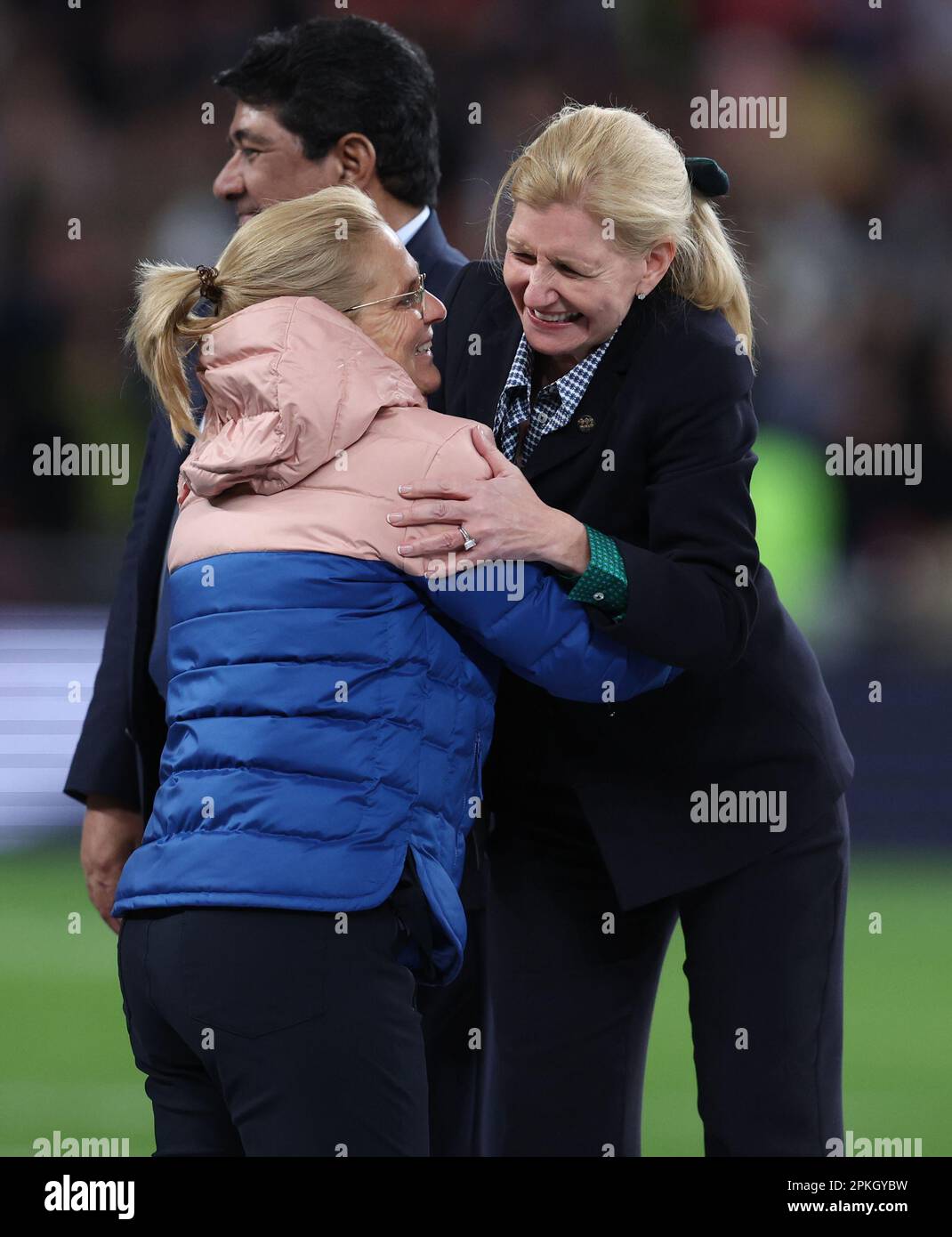 London, UK. 6th Apr, 2023. Sarina Wiegman Head coach of England and ...