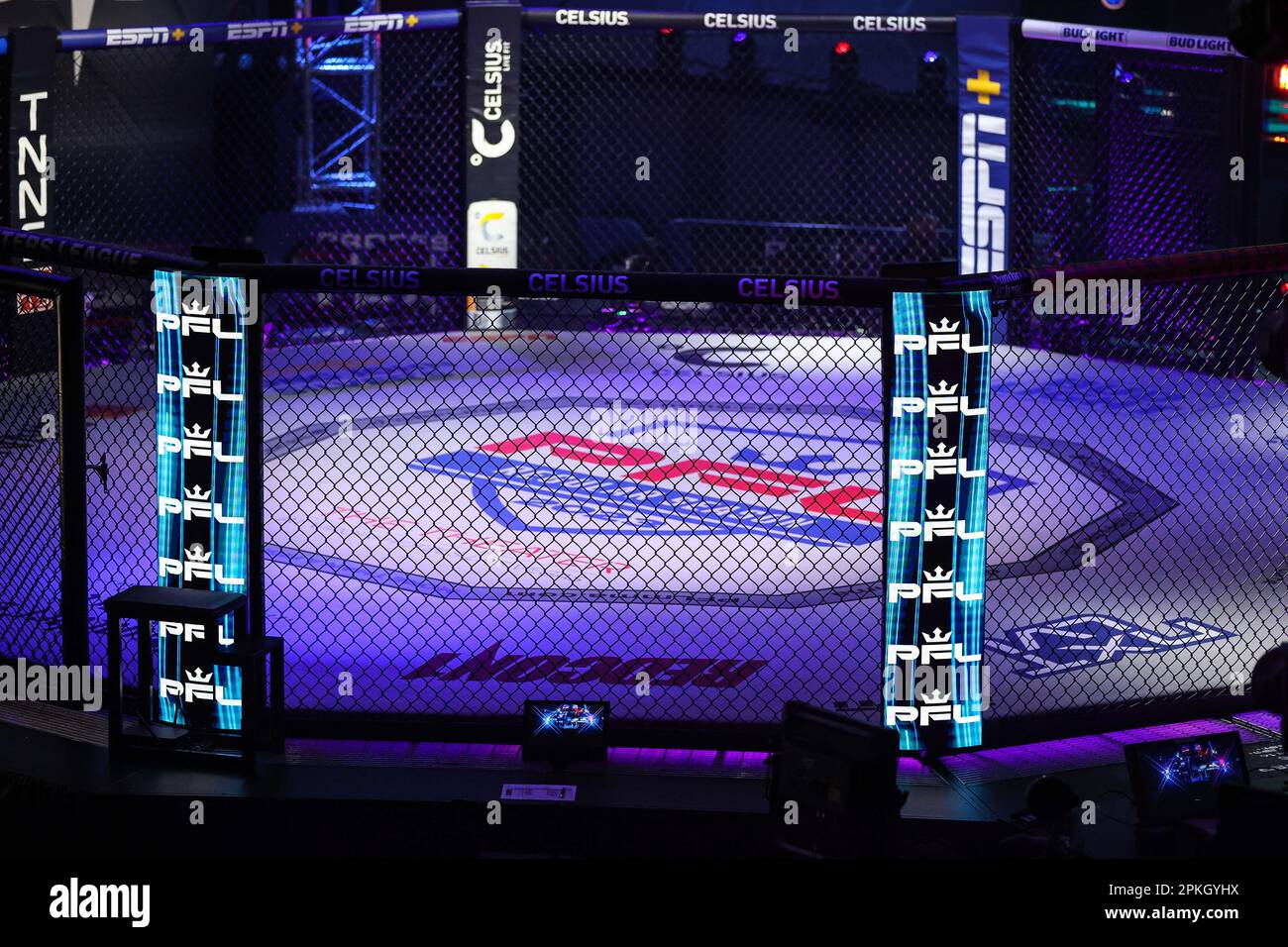 Las Vegas, NV, USA. 7th Apr, 2023. An interior view of the SmartCage ...