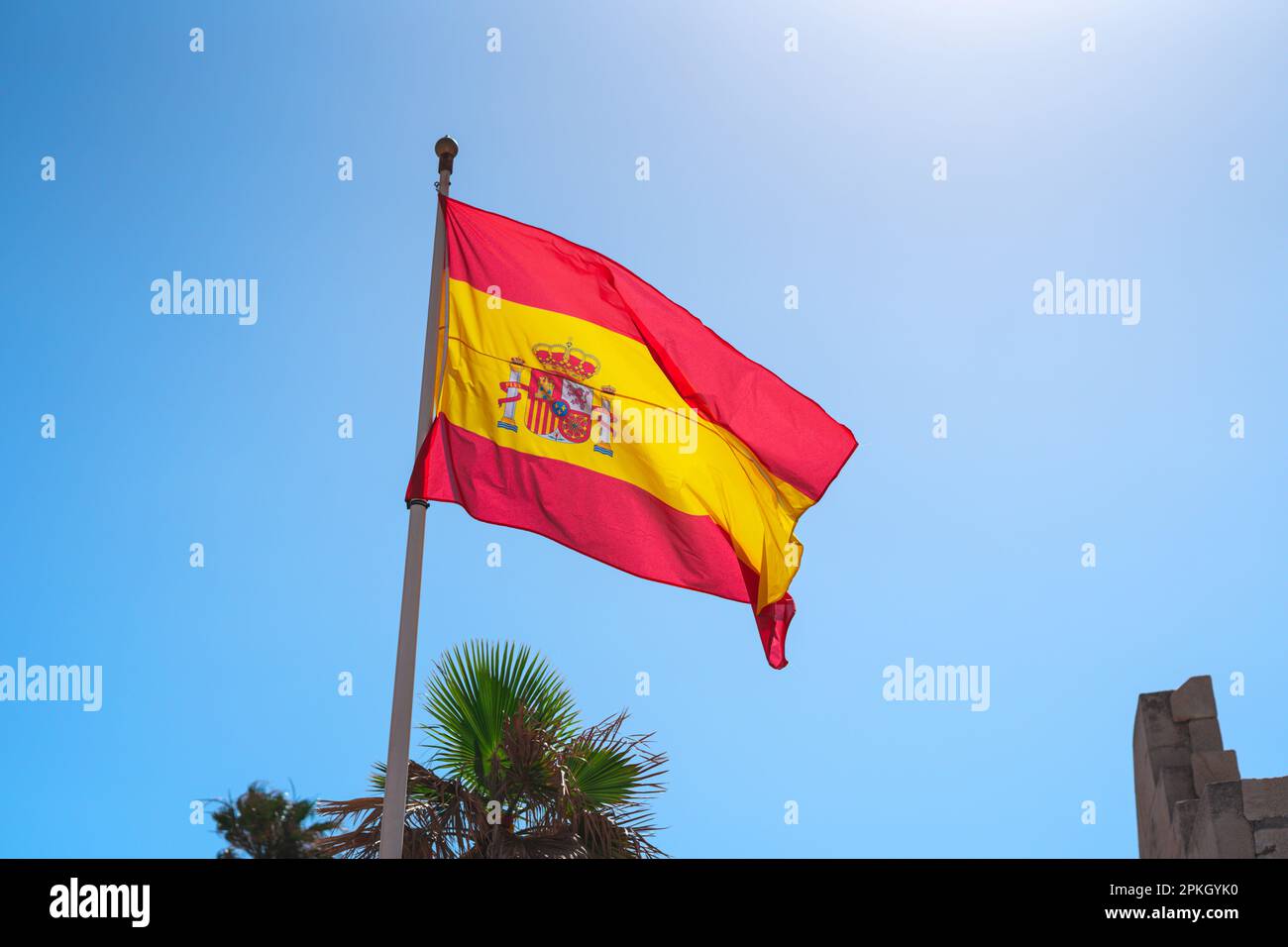 Spanish flag vector hi-res stock photography and images - Alamy