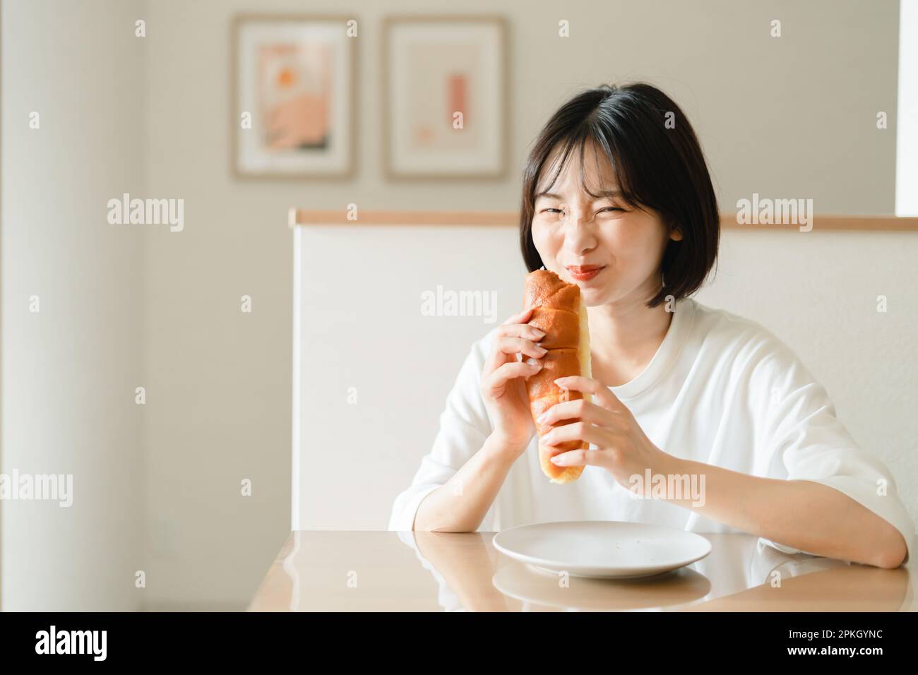 Bread face hi-res stock photography and images - Alamy
