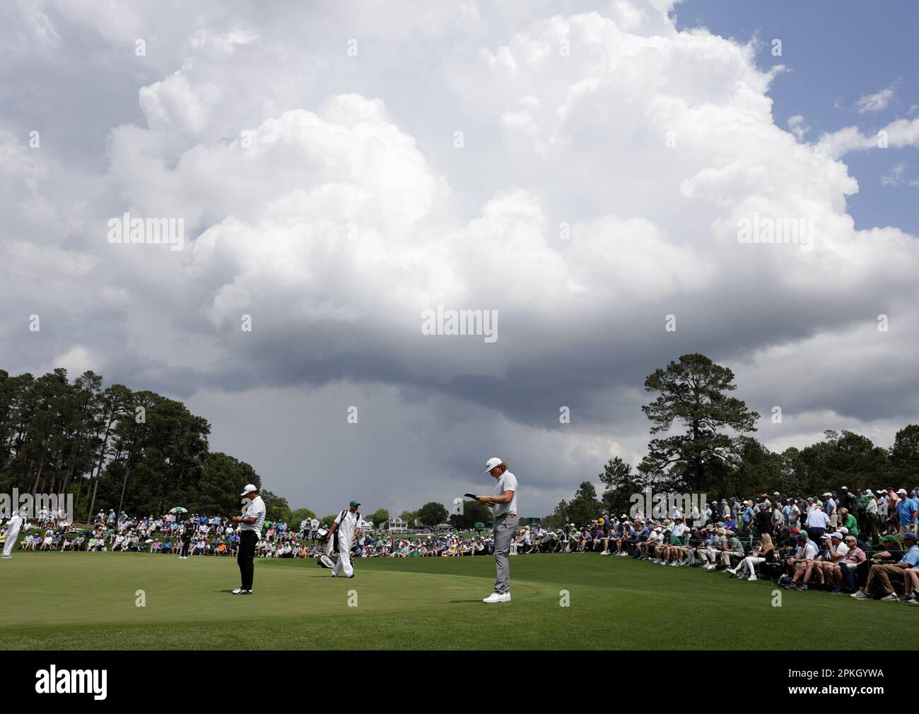Augusta, United States. 07th Apr, 2023. Hideki Matsuyama of Japan and ...