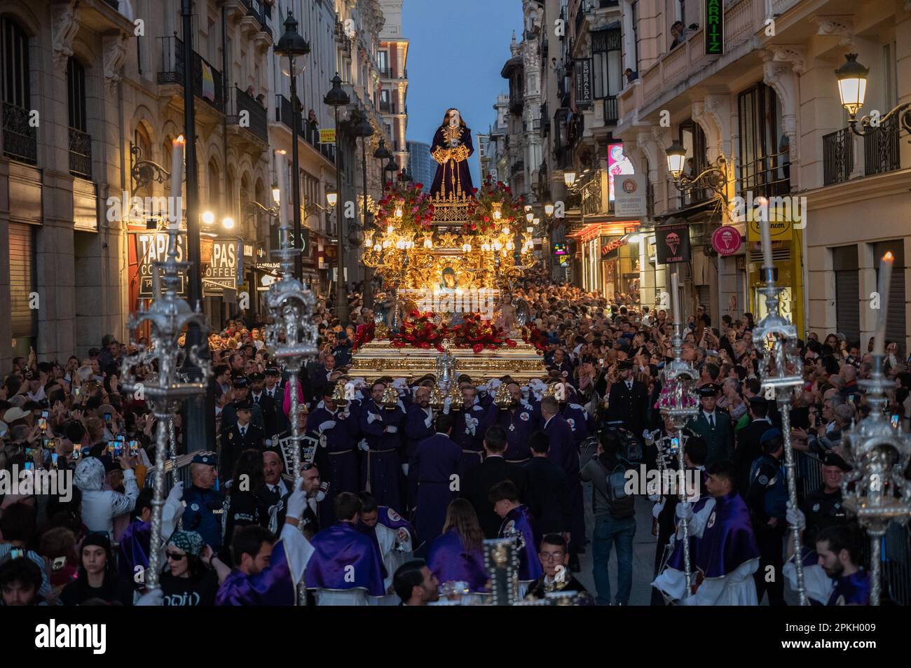 Madrid, Spain. 07th Apr, 2023. The figure of Jesus de Medinaceli is ...