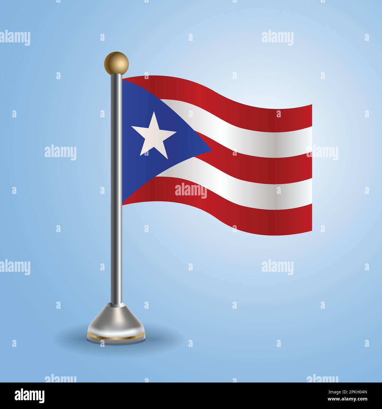 State table flag of Puerto Rico. National symbol, vector illustration Stock Vector Image & Art ...