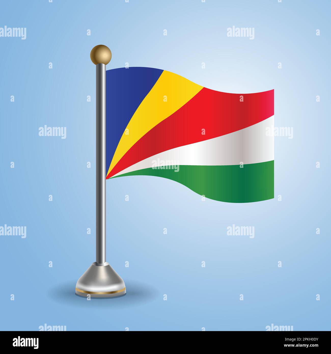 Indonesia seychelles flag Stock Vector Images - Alamy