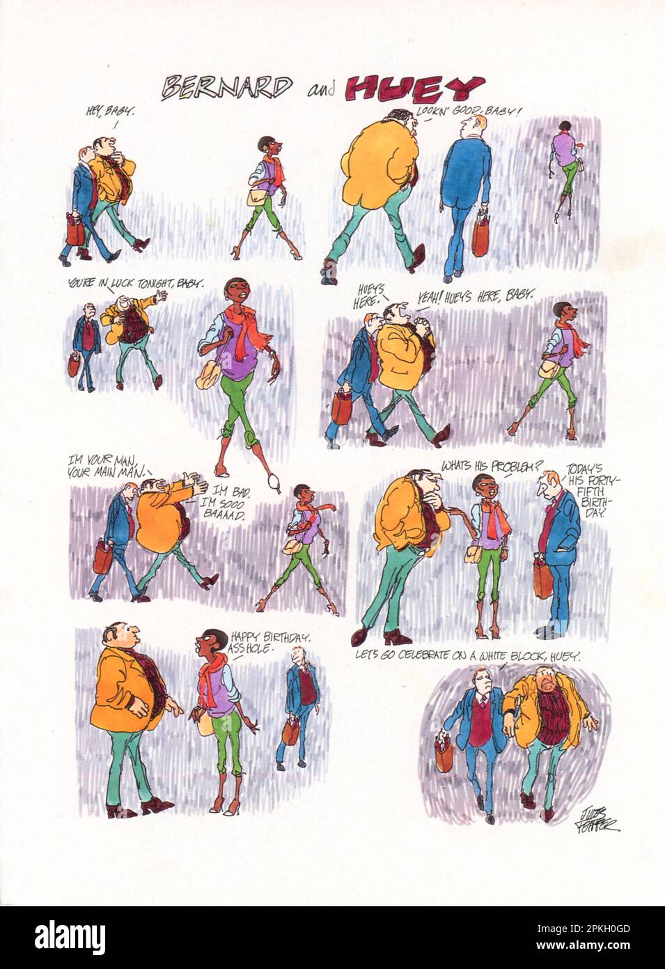 Vintage "Playboy" November 1991 magazine issue Comic Strip, USA Stock ...