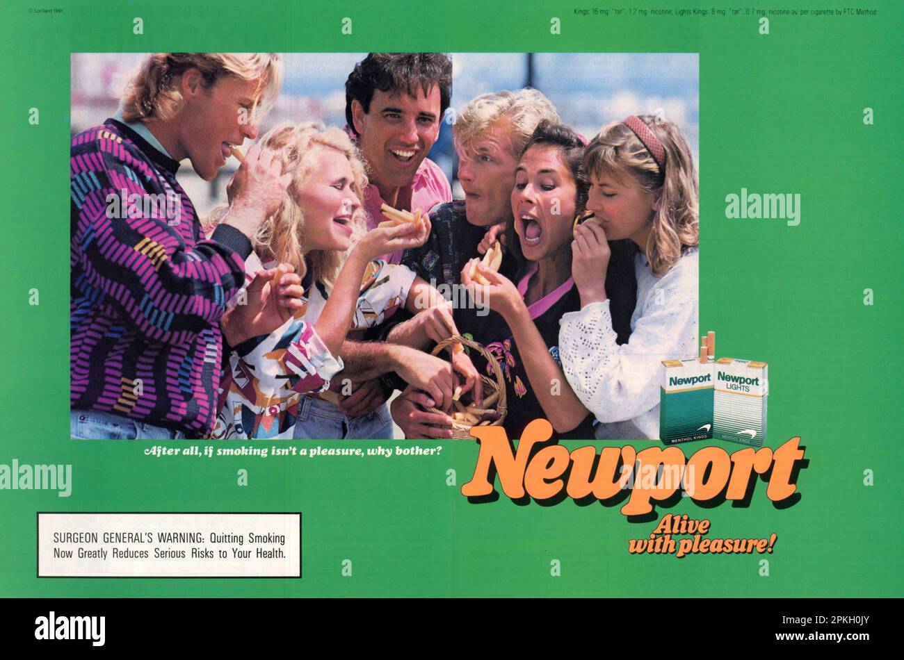 Vintage "Playboy" November 1991 magazine issue advert, USA Stock Photo ...