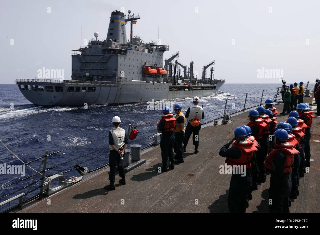 SOUTH CHINA SEA (April 6, 2023) – The Arleigh-Burke-class guided ...