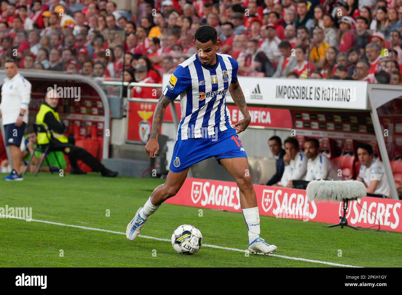 Lisbon, Portugal. 07th Apr, 2023. Wenderson Galeno from FC Porto in ...