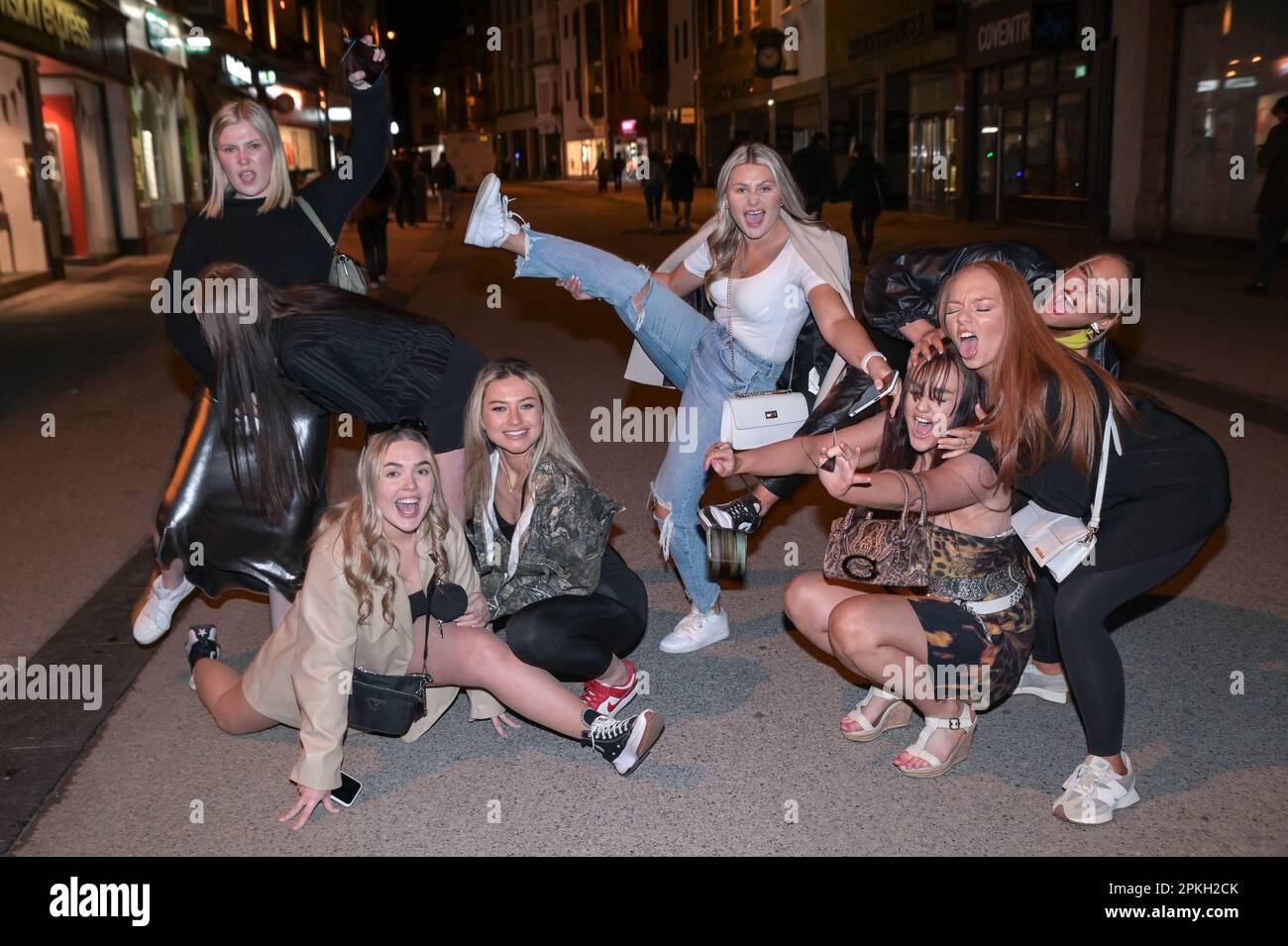 Oxford, 7th April 2023 - Revellers took to bars and clubs of Oxford on ...