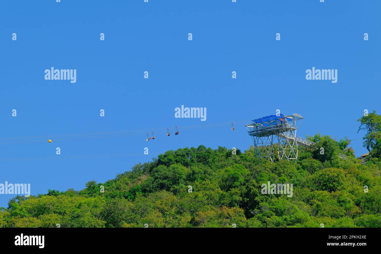 LABADEE, HAITI -December 22, 2022: Labadee is a port located on the ...