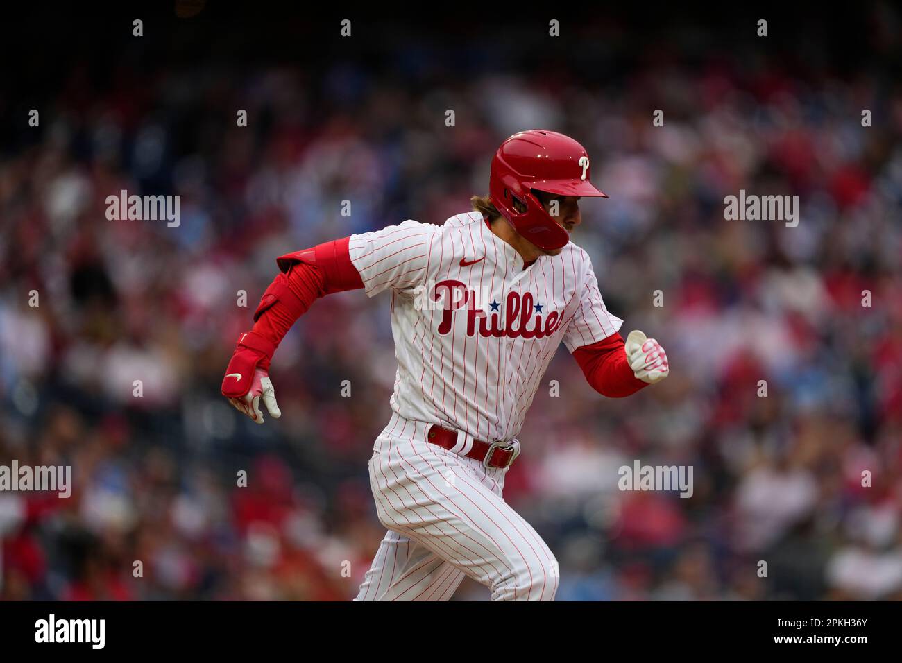 Philadelphia Phillies' Bryson Stott during the fifth inning of a ...