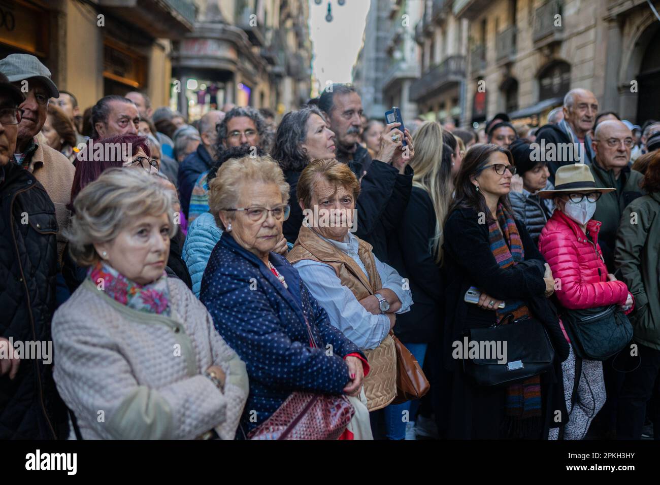 Barcelona, Barcelona, Spain. 7th Apr, 2023. Good Friday procession of ...