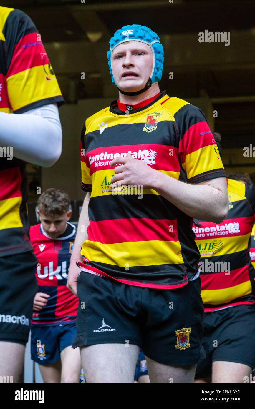 Wru national youth u18 cup final hi-res stock photography and images - Alamy