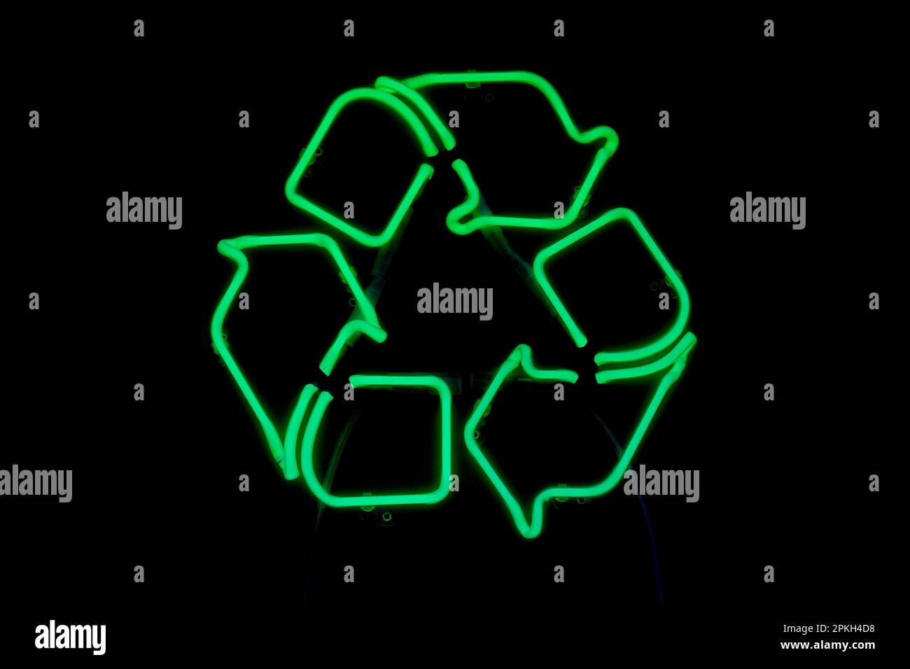 Neon power icon hi-res stock photography and images - Alamy