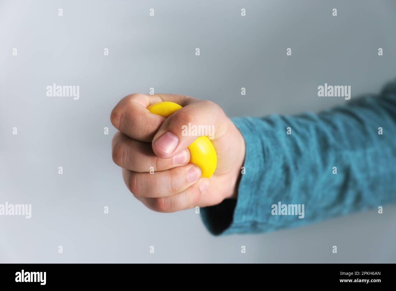 Stressball squeezing hi-res stock photography and images - Alamy