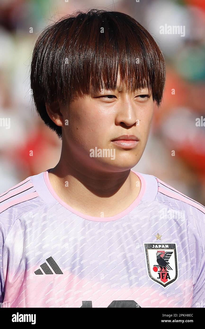 Guimaraes, Portugal. 7th Apr, 2023. Saori Takarada (JPN) Football/Soccer : International ...