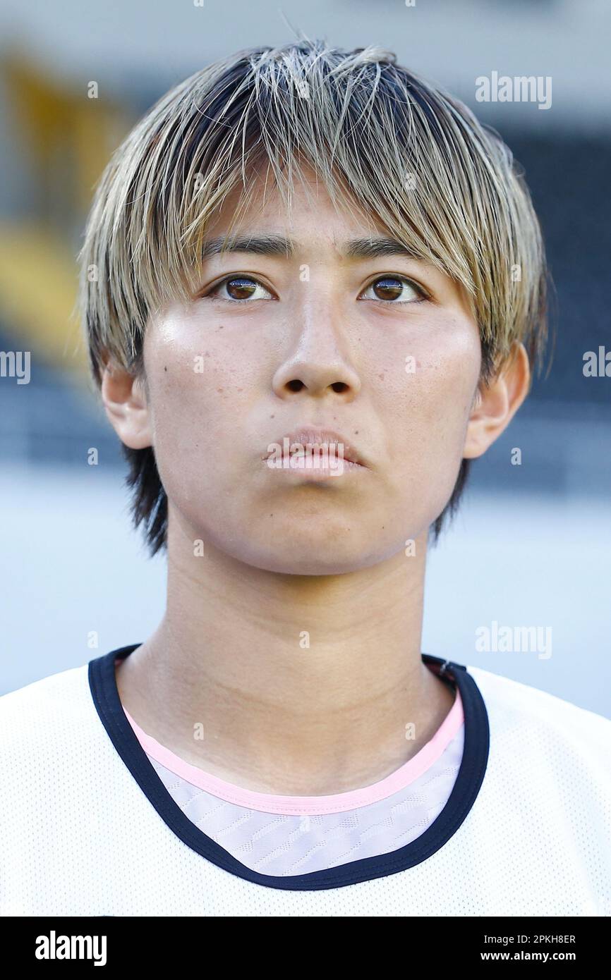 Guimaraes, Portugal. 7th Apr, 2023. Riko Ueki (JPN) Football/Soccer ...