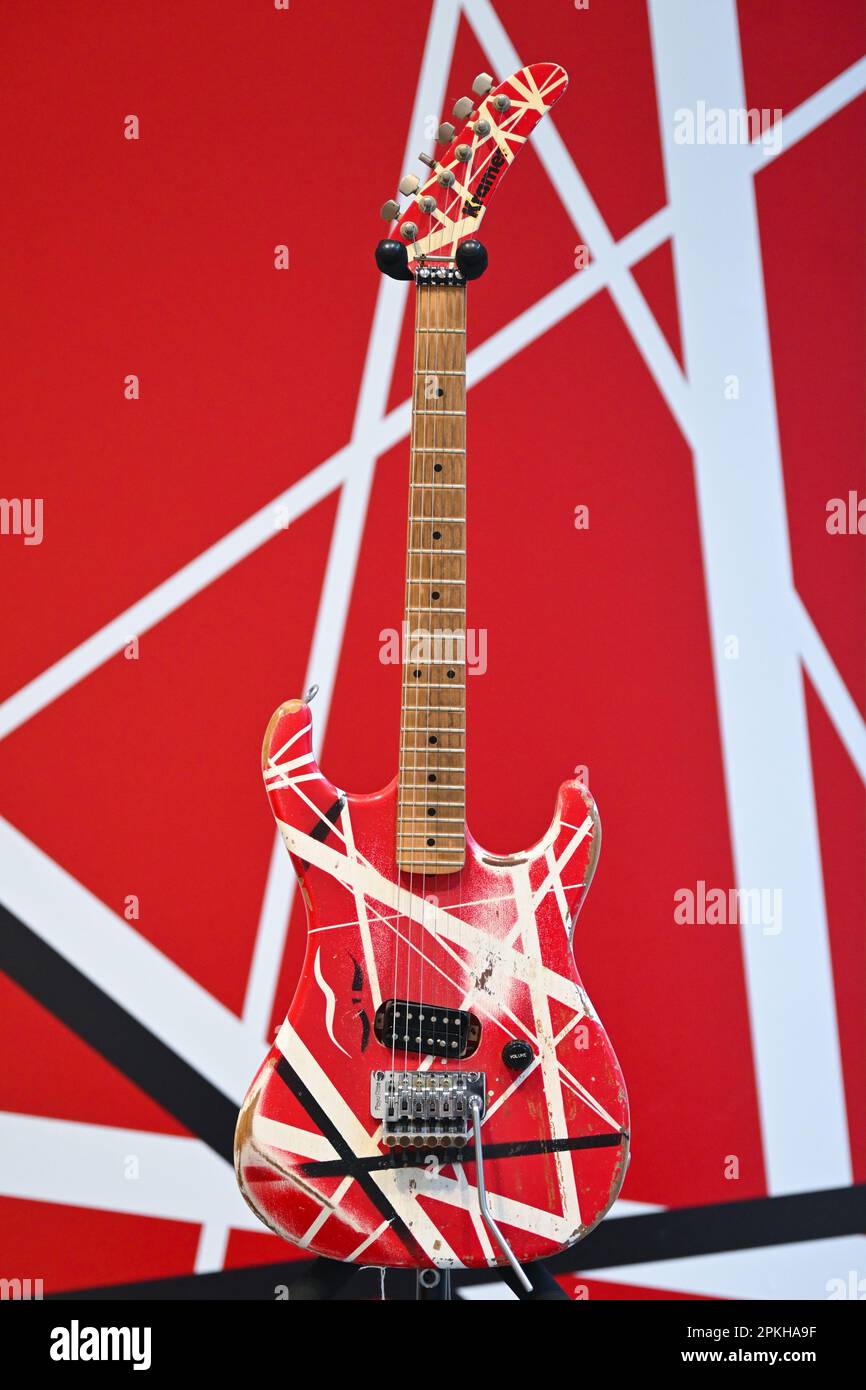 Eddie Van Halen Guitar Kramer