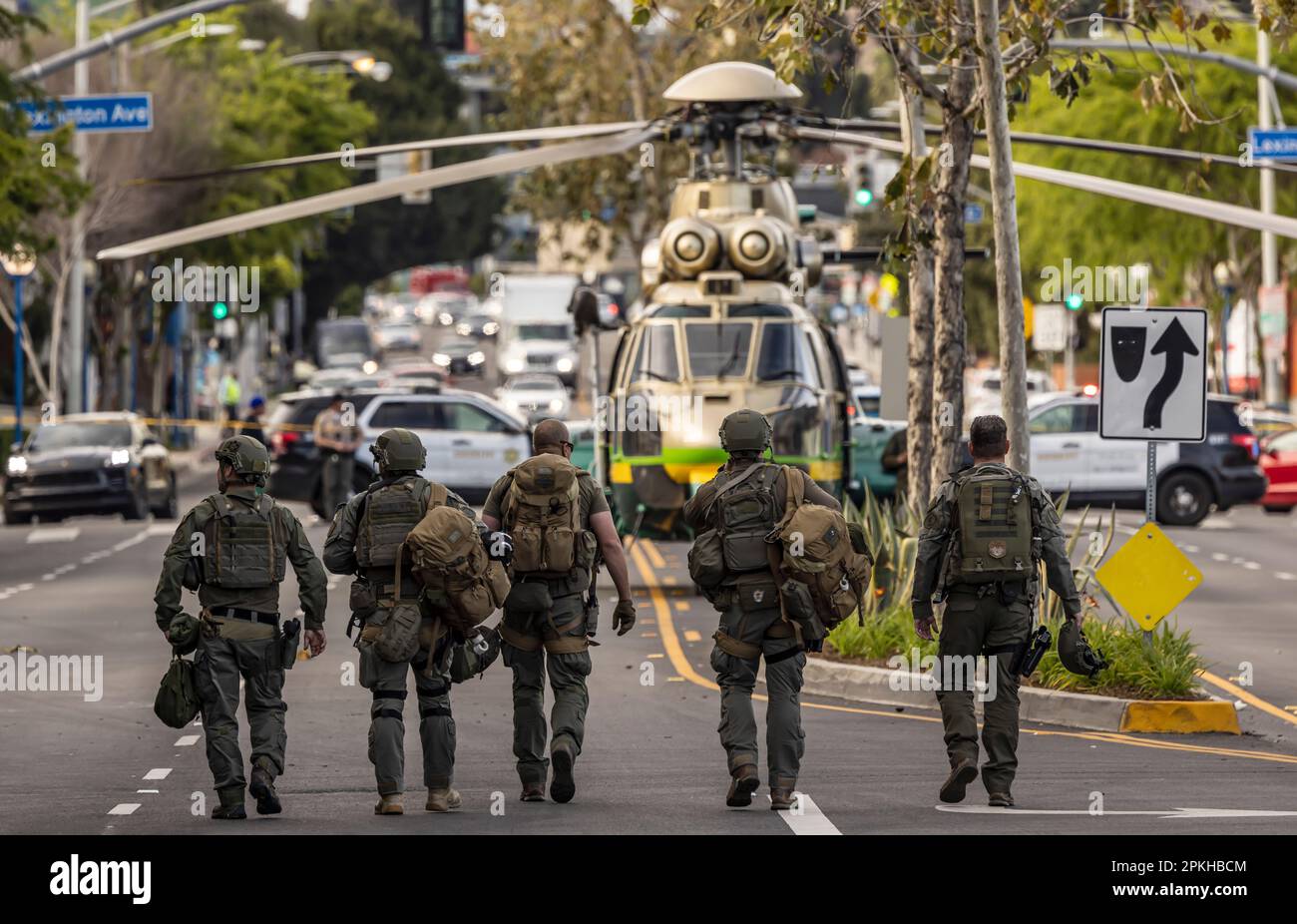 Los angeles police department swat hi-res stock photography and images ...