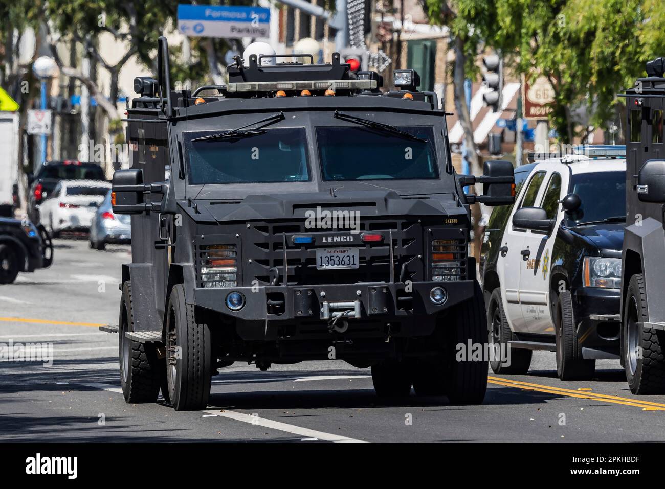 Lasd helicopter hi-res stock photography and images - Alamy