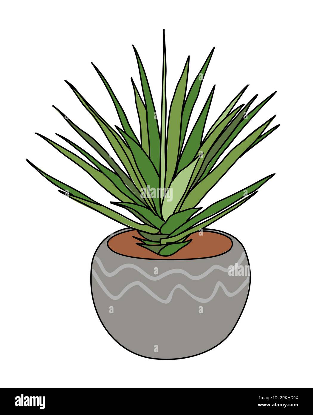 Office planter Stock Vector Images - Alamy