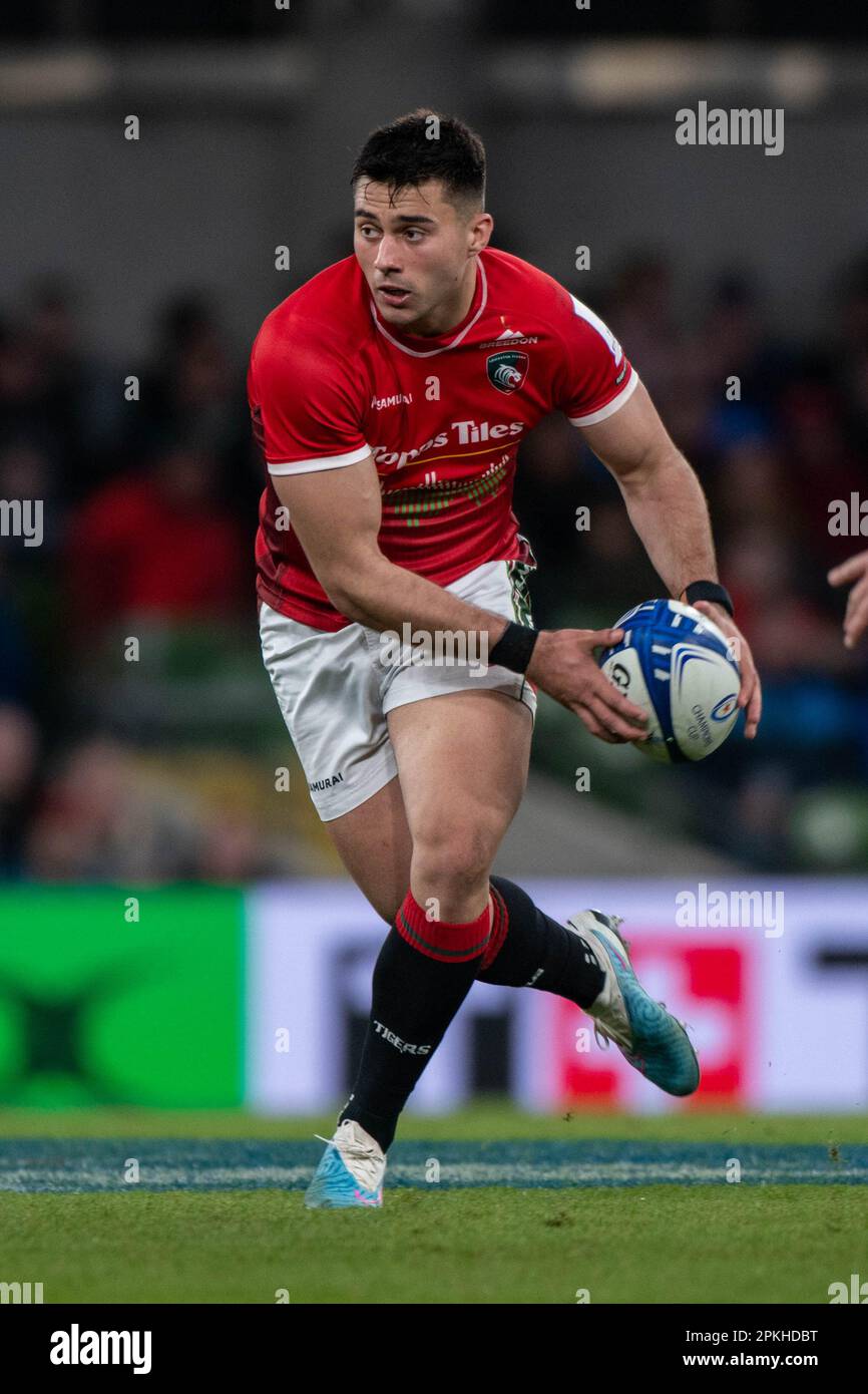 Dublin, Ireland. 08th Apr, 2023. Dan Kelly of Leicester during the ...