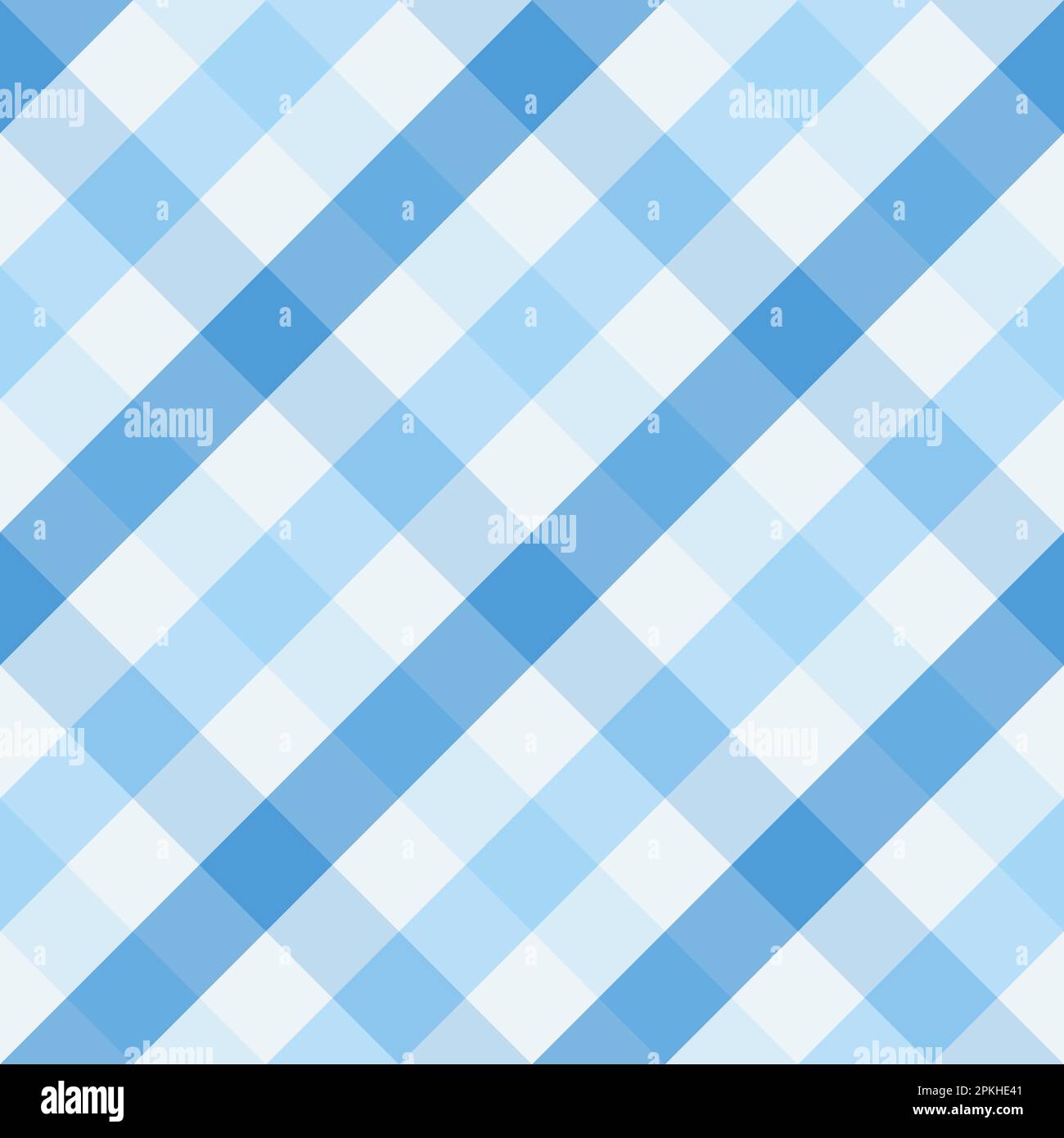 Seamless pattern. Classical cell diagonally. Contrasting blue diagonal ...