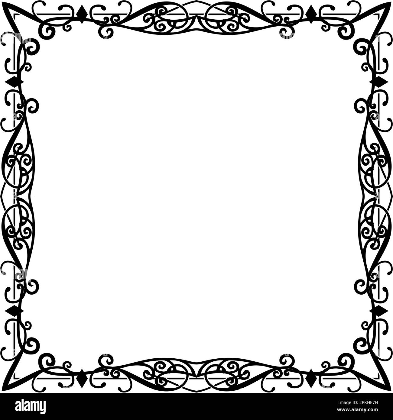 Simple Islamic Border Design