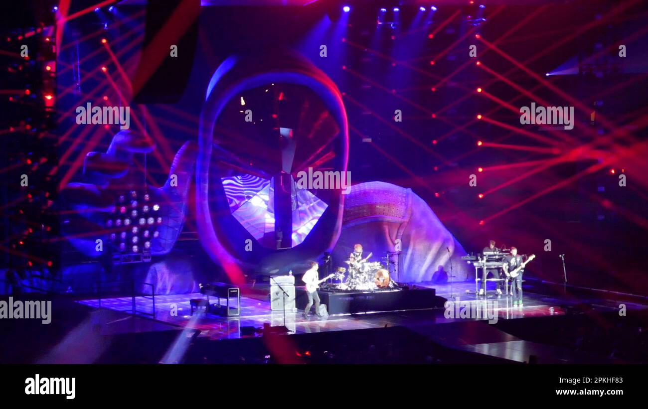 Los Angeles, California, USA 6th April 2023 Muse performs in Concert on ...