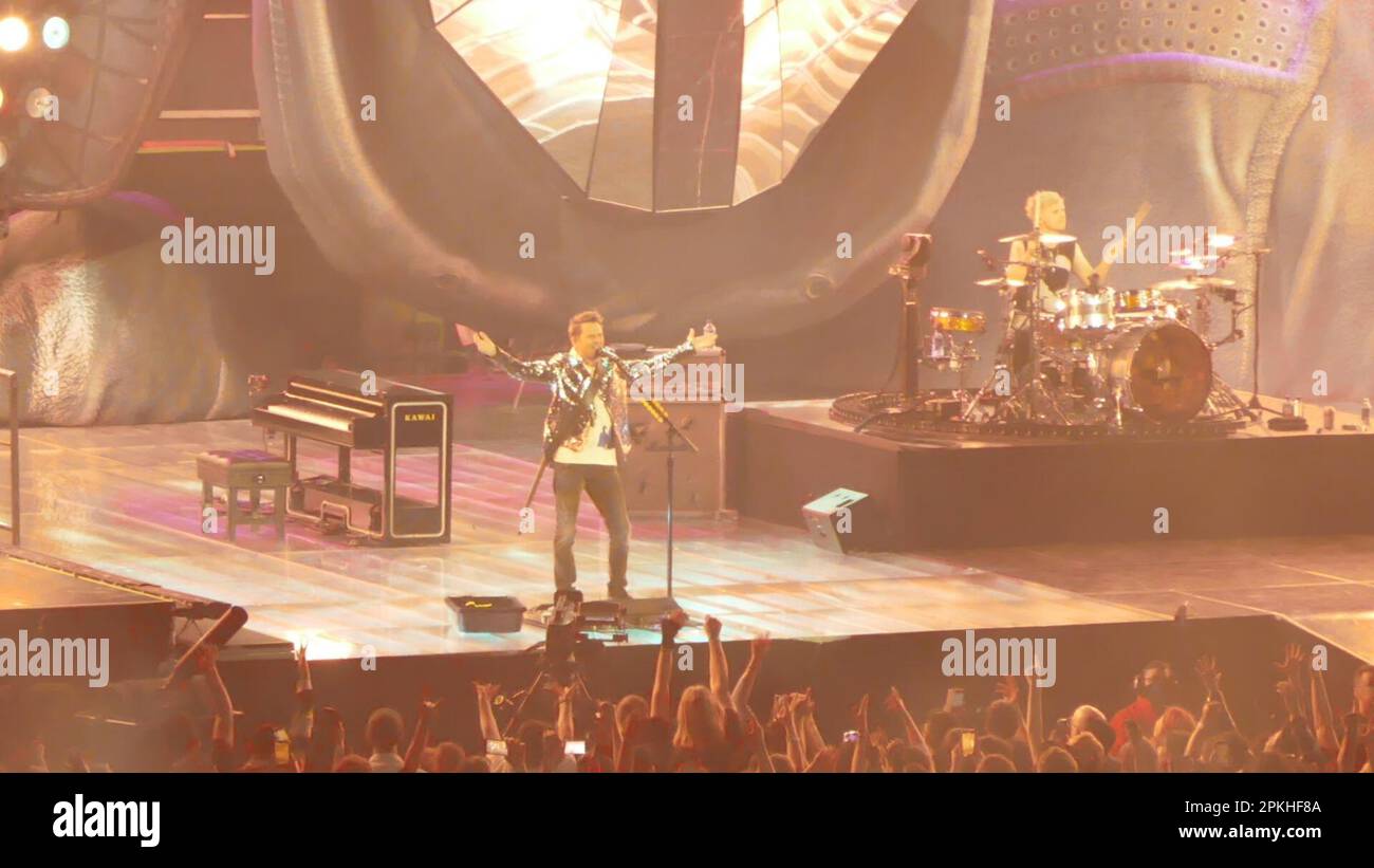 Los Angeles, California, USA 6th April 2023 Muse performs in Concert on ...