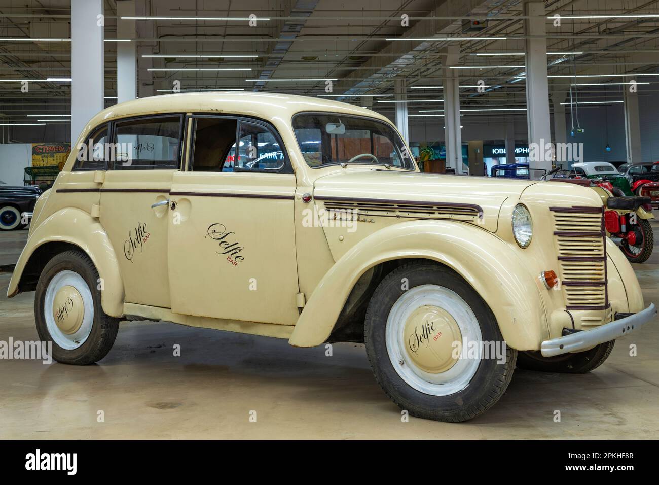 Moskvich car hi-res stock photography and images - Alamy