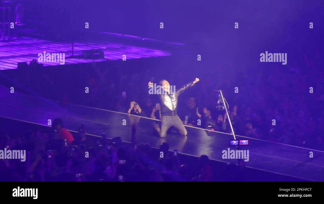 Los Angeles, California, USA 6th April 2023 Muse and Singer Matt ...