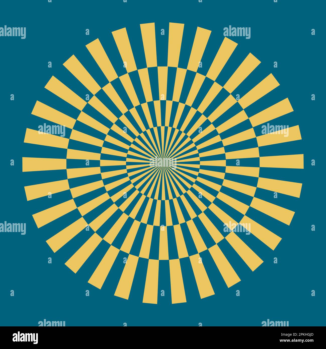 Psychedelic Sunburst Circle. Retro Vintage Trippy Sunburst Swirl 60-70s ...