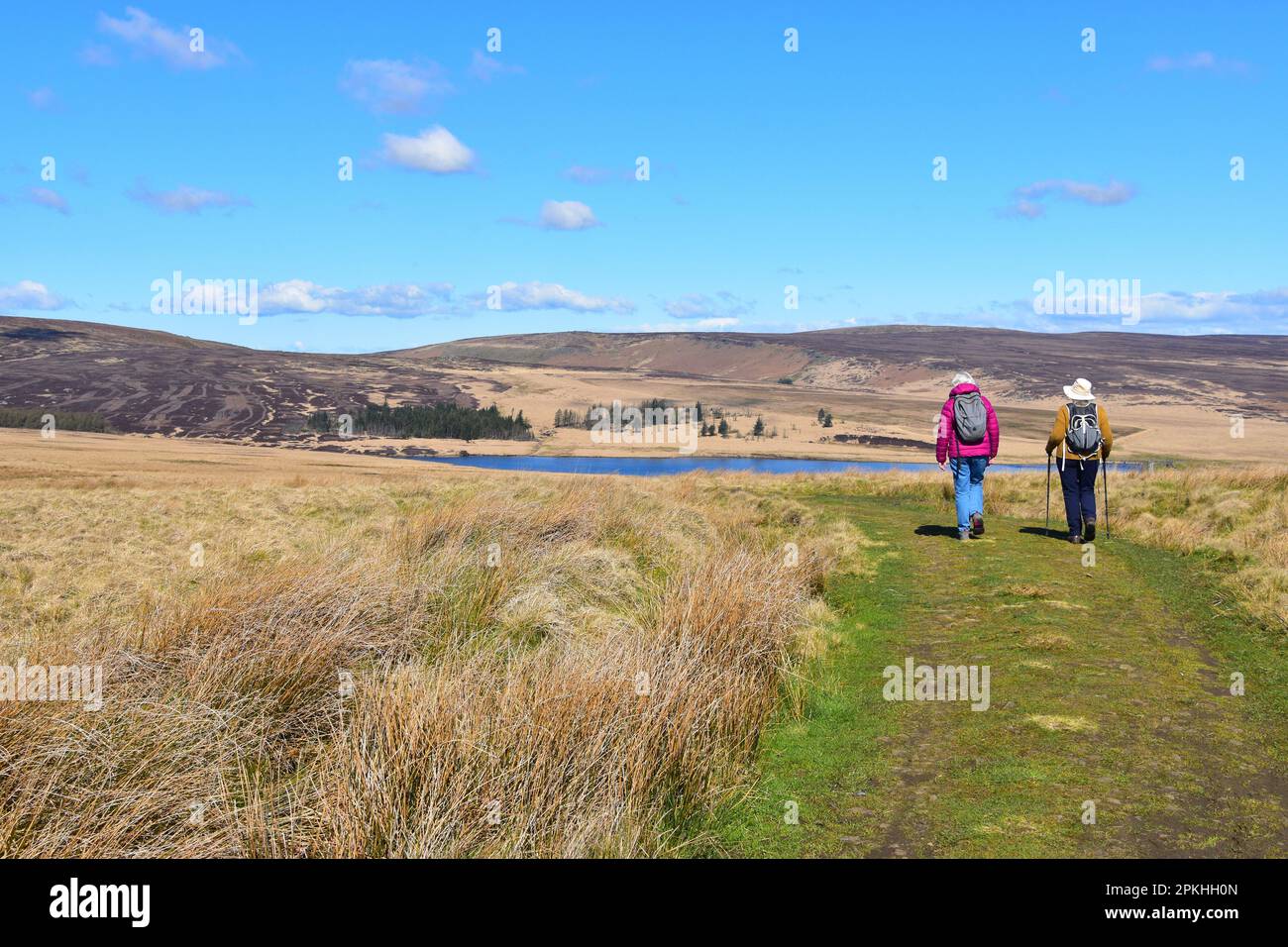Pennine Bridleway, Gorple Reservoir, South Pennines, West Yorkshire ...