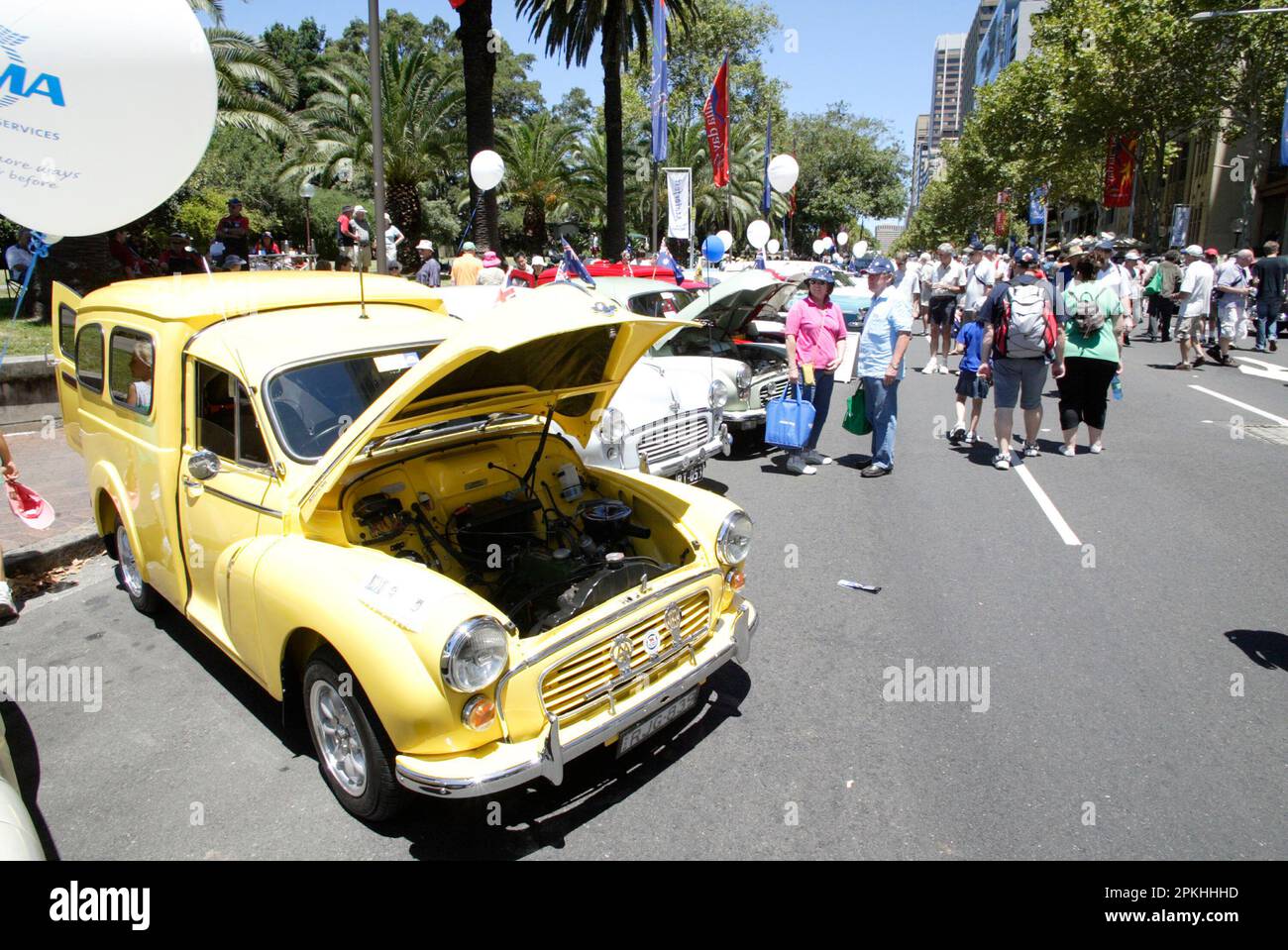 The NRMA Motorfest, displaying historic motor vehicles as part of ...