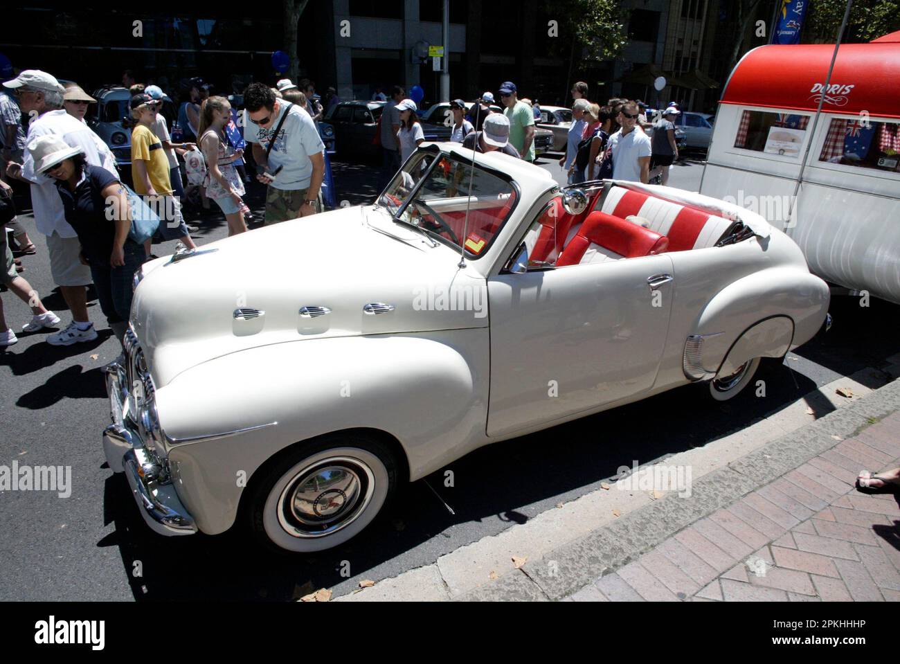 The NRMA Motorfest, displaying historic motor vehicles as part of ...