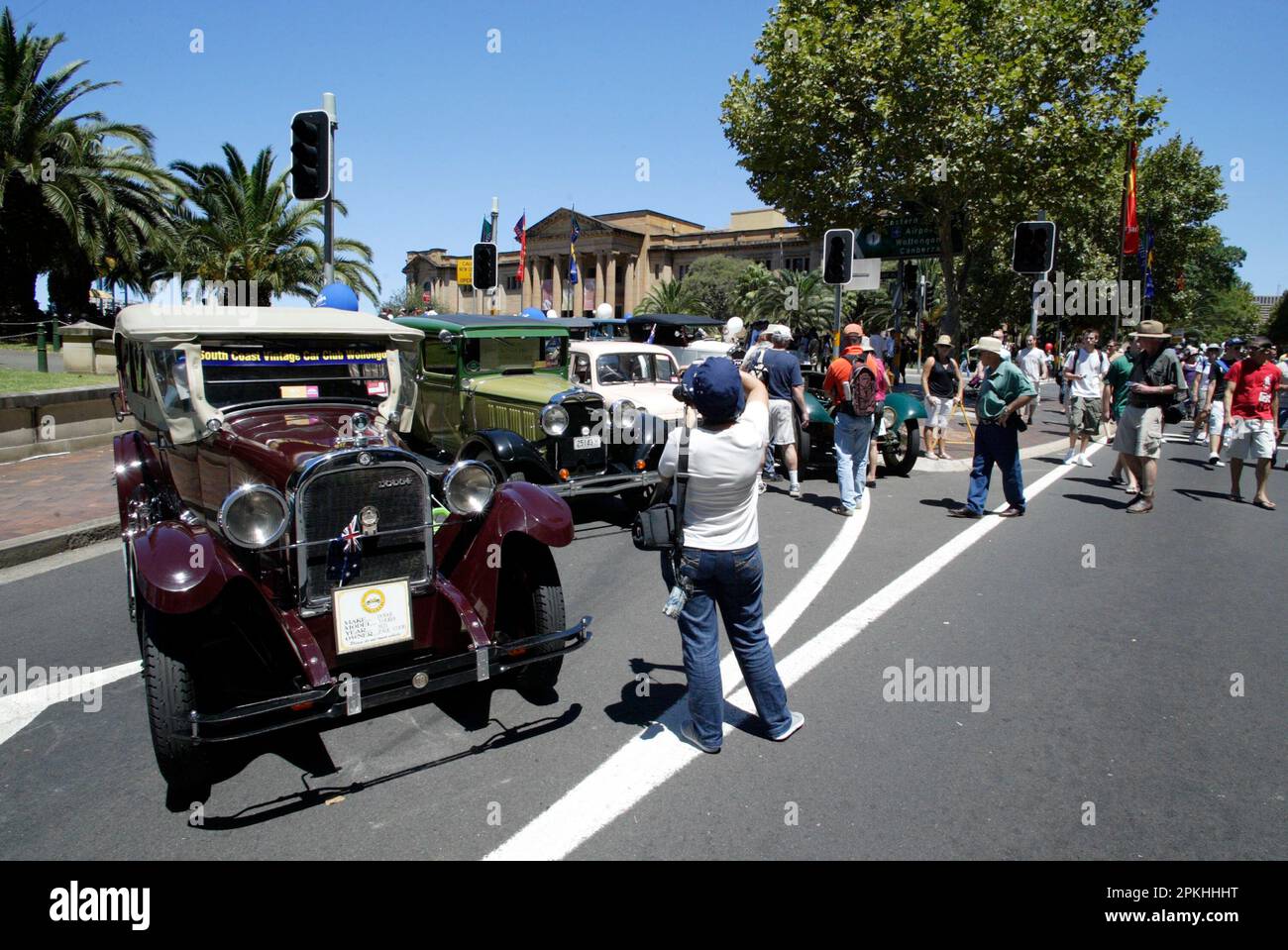 The NRMA Motorfest, displaying historic motor vehicles as part of ...