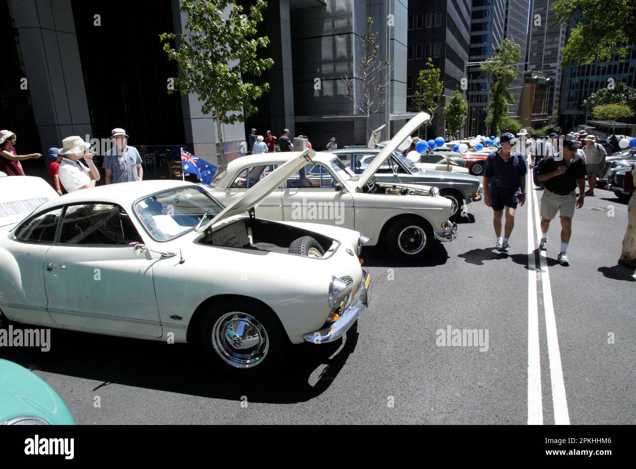 The NRMA Motorfest, displaying historic motor vehicles as part of ...
