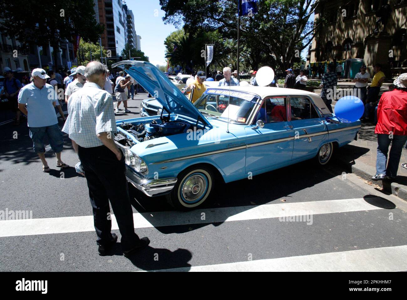 The NRMA Motorfest, displaying historic motor vehicles as part of ...