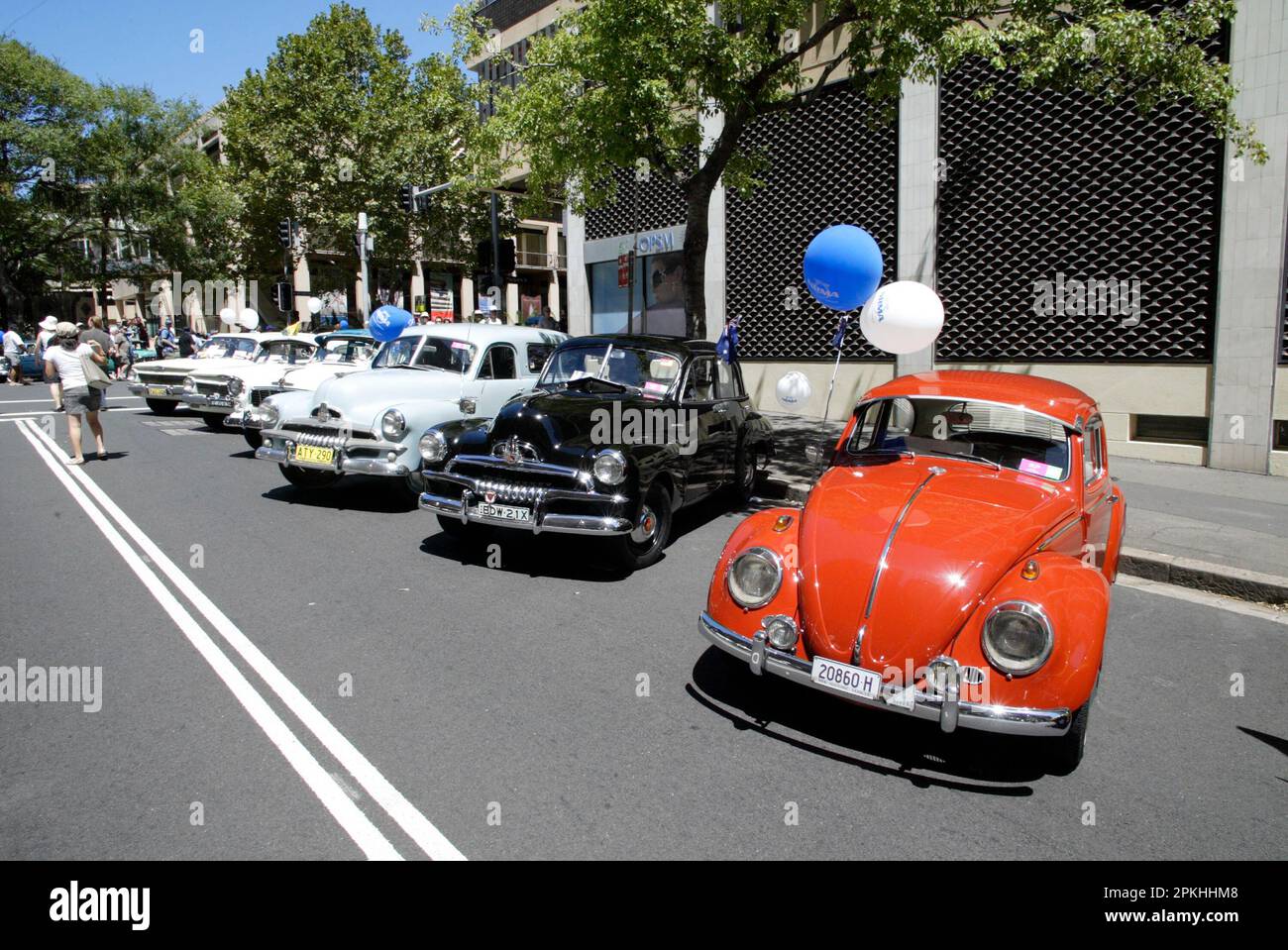 The NRMA Motorfest, displaying historic motor vehicles as part of ...
