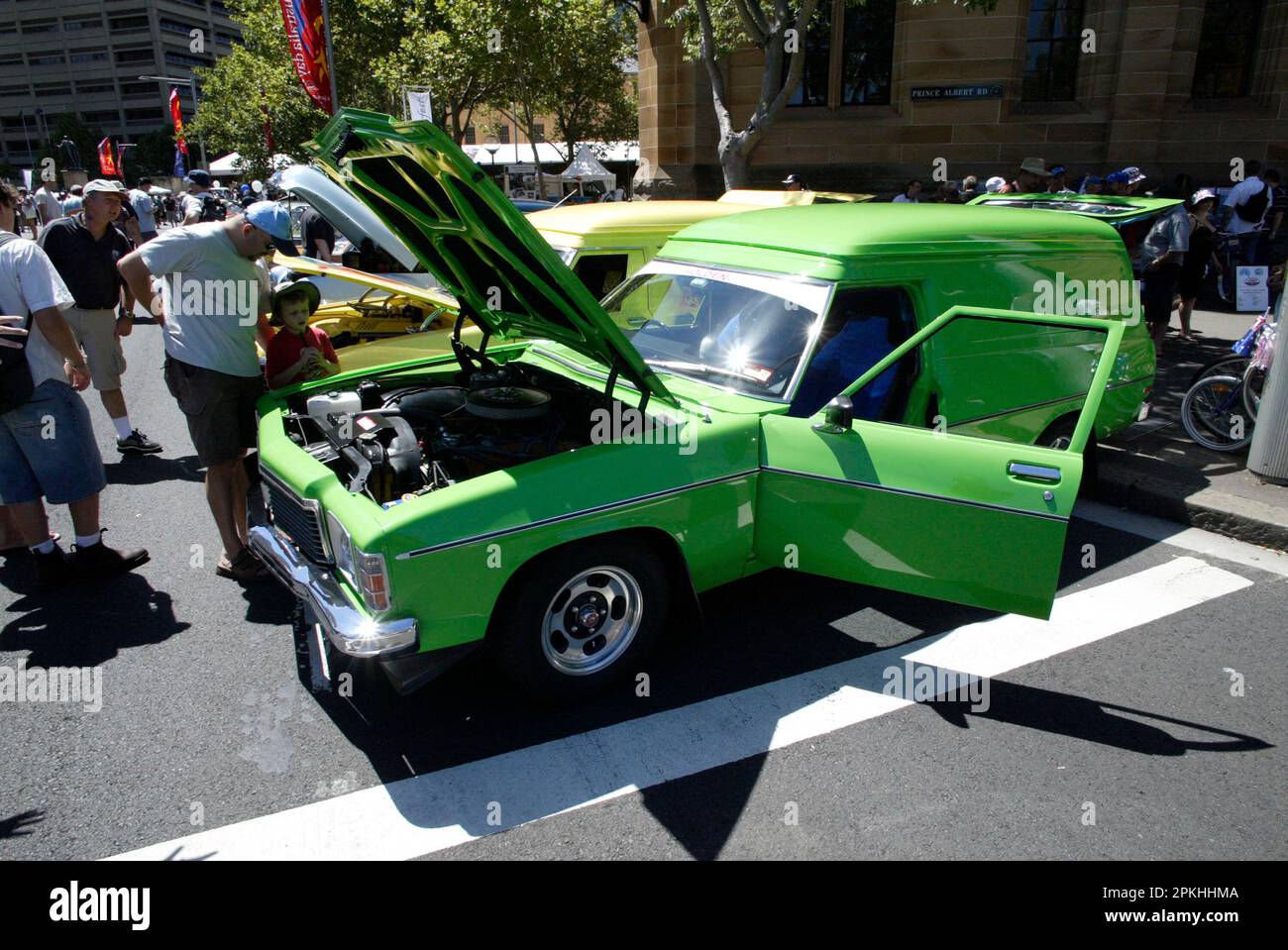 The NRMA Motorfest, displaying historic motor vehicles as part of ...
