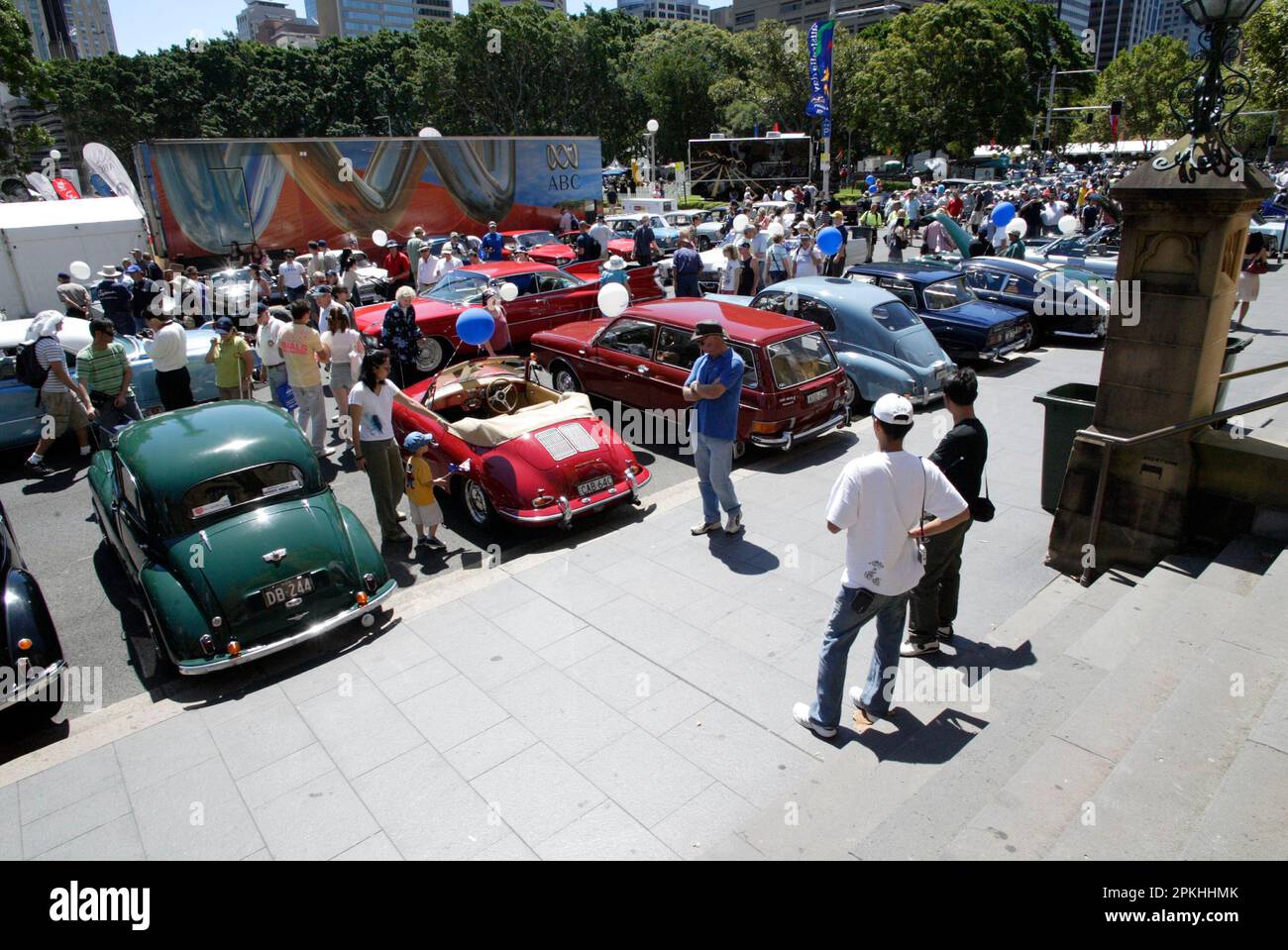The NRMA Motorfest, displaying historic motor vehicles as part of ...