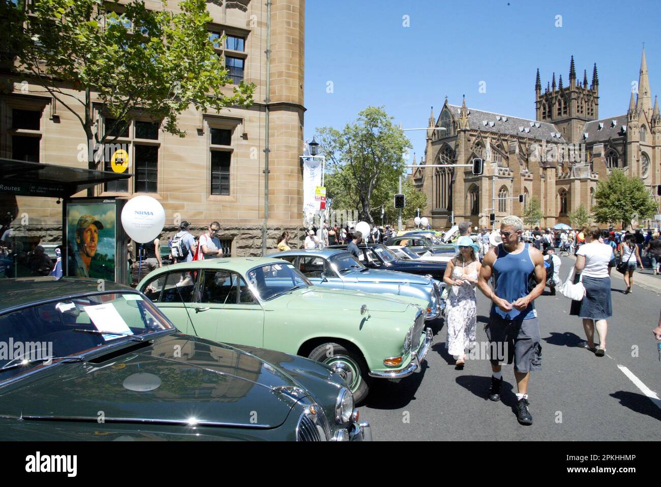 The NRMA Motorfest, displaying historic motor vehicles as part of ...