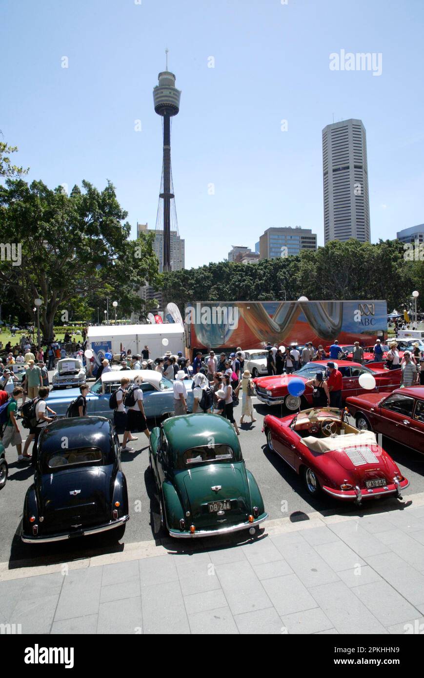 The NRMA Motorfest, displaying historic motor vehicles as part of ...