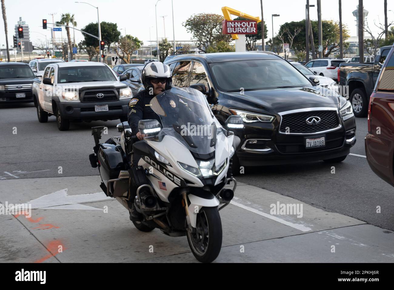 Los Angeles, California, USA. 7th Apr, 2023. A Los Angeles Airport ...