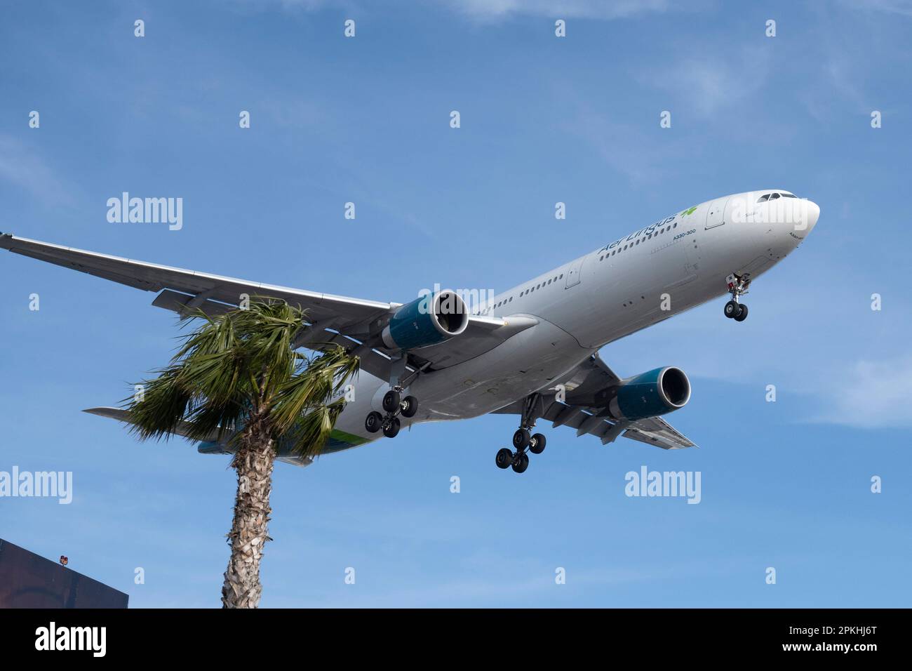 Los Angeles, California, USA. 7th Apr, 2023. An Air Lingus Airbus A330 ...